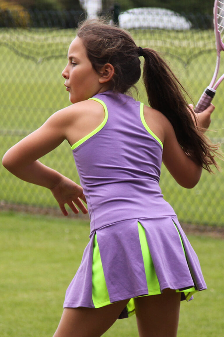 Victoria Tennis Dress | Girls Tennis Clothing by Zoe Alexander UK