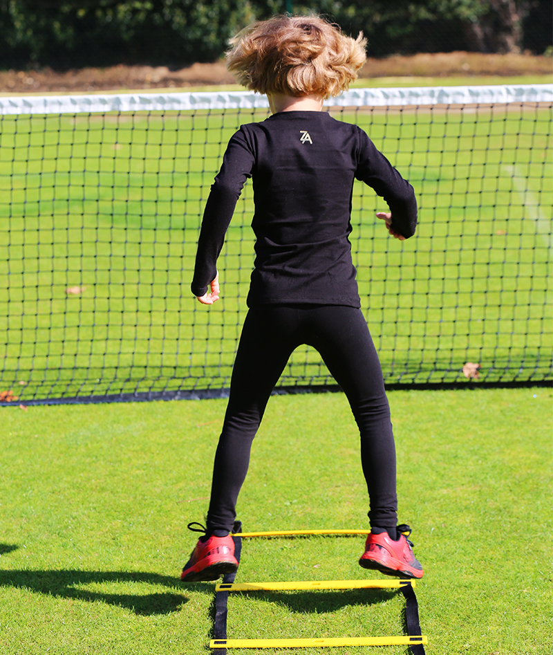 Girls Cotton Tennis Training Top | Girls Tennis Apparel Zoe Alexander