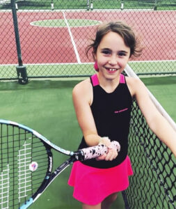 Girls Neon Tennis Dress Racerback Sapir - Zoe Alexander