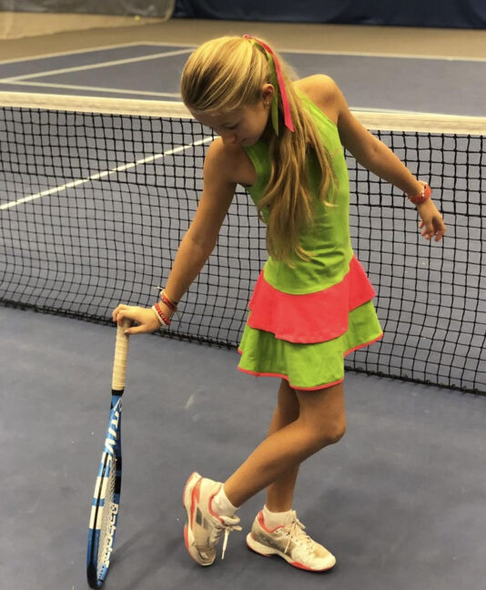 Wimbledon Tennis Outfit | Girls Tennis Apparel by Zoe Alexander SRL