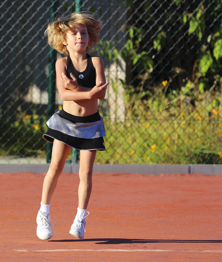 Girls Tennis Sports Bra - Zoe Alexander