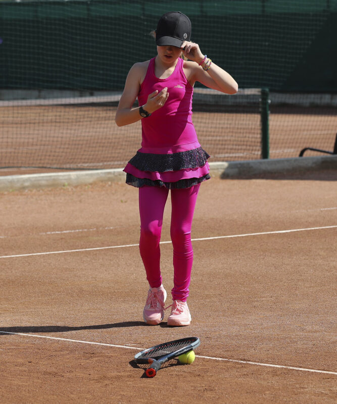 Girls Tennis Dress Prague Pink - Zoe Alexander