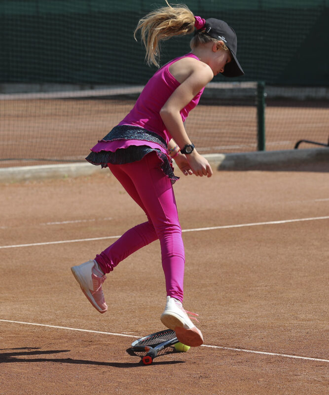 Girls Tennis Dress Prague Pink - Zoe Alexander