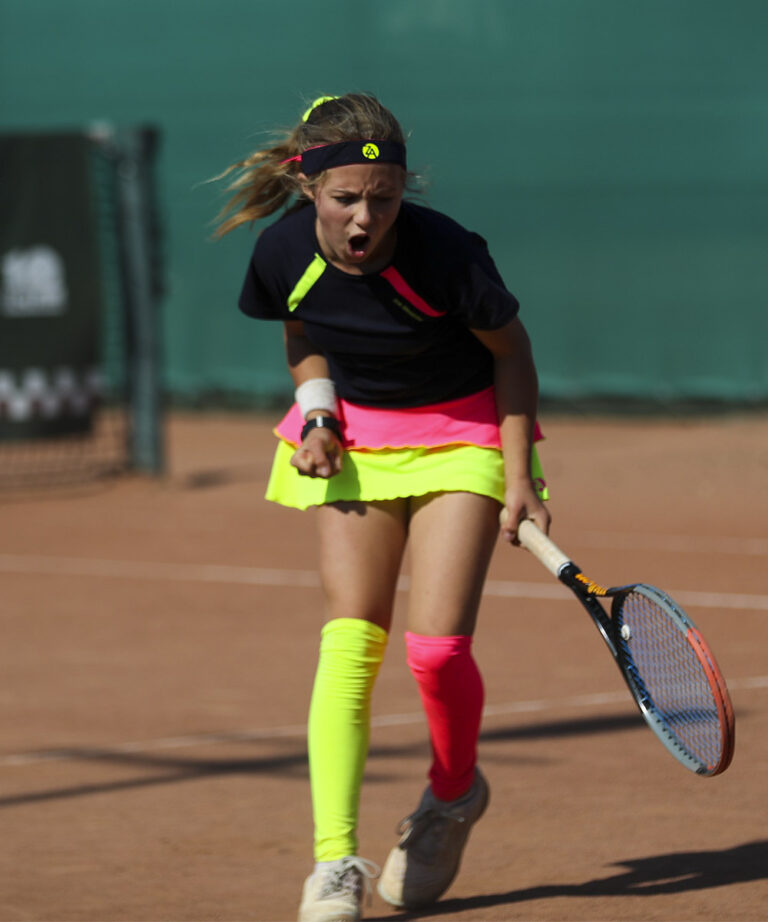Girls Tennis Raglan Tee Isabella Zoe Alexander