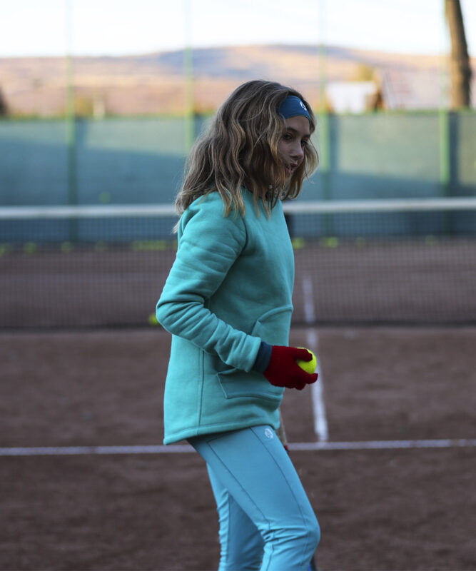 Girls Tennis Top Polar Fleece Zara - Zoe Alexander