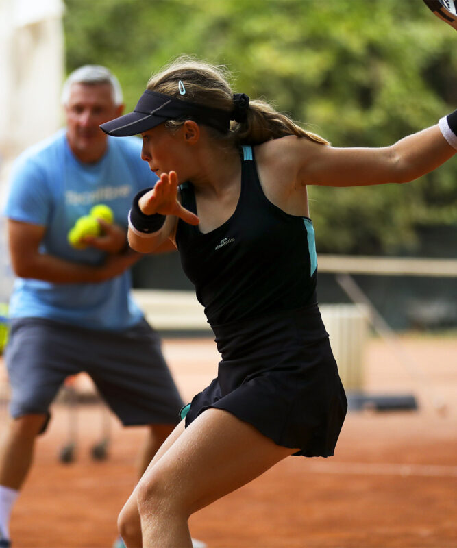 Monica Tennis Tank Top for Girls - Zoe Alexander