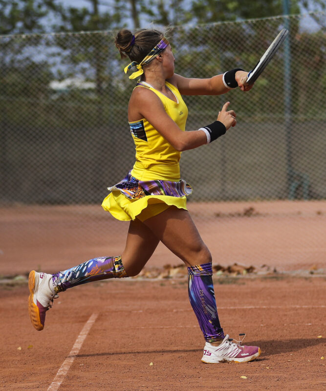 Viviana Layered Tennis Skirt for Girls - Zoe Alexander