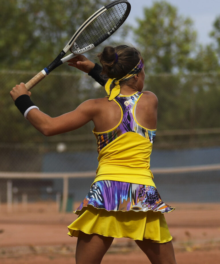 Viviana Tennis Tank Top for Girls - Zoe Alexander